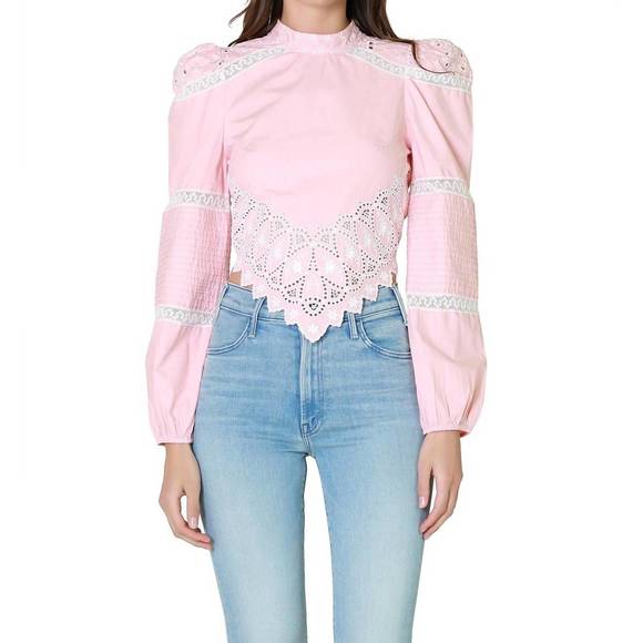 LoveShackFancy | Tops | New Loveshackfancy Hito Handkerchief Top In ...
